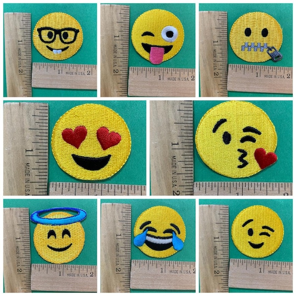 Emoji Patch - Etsy