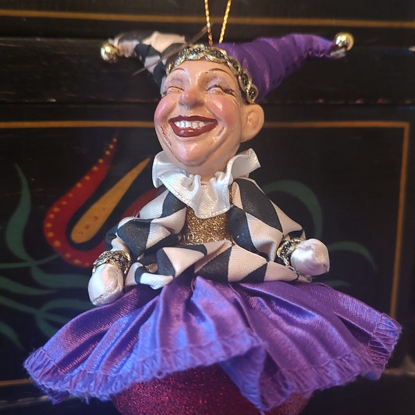 Harlequin Jester - Etsy