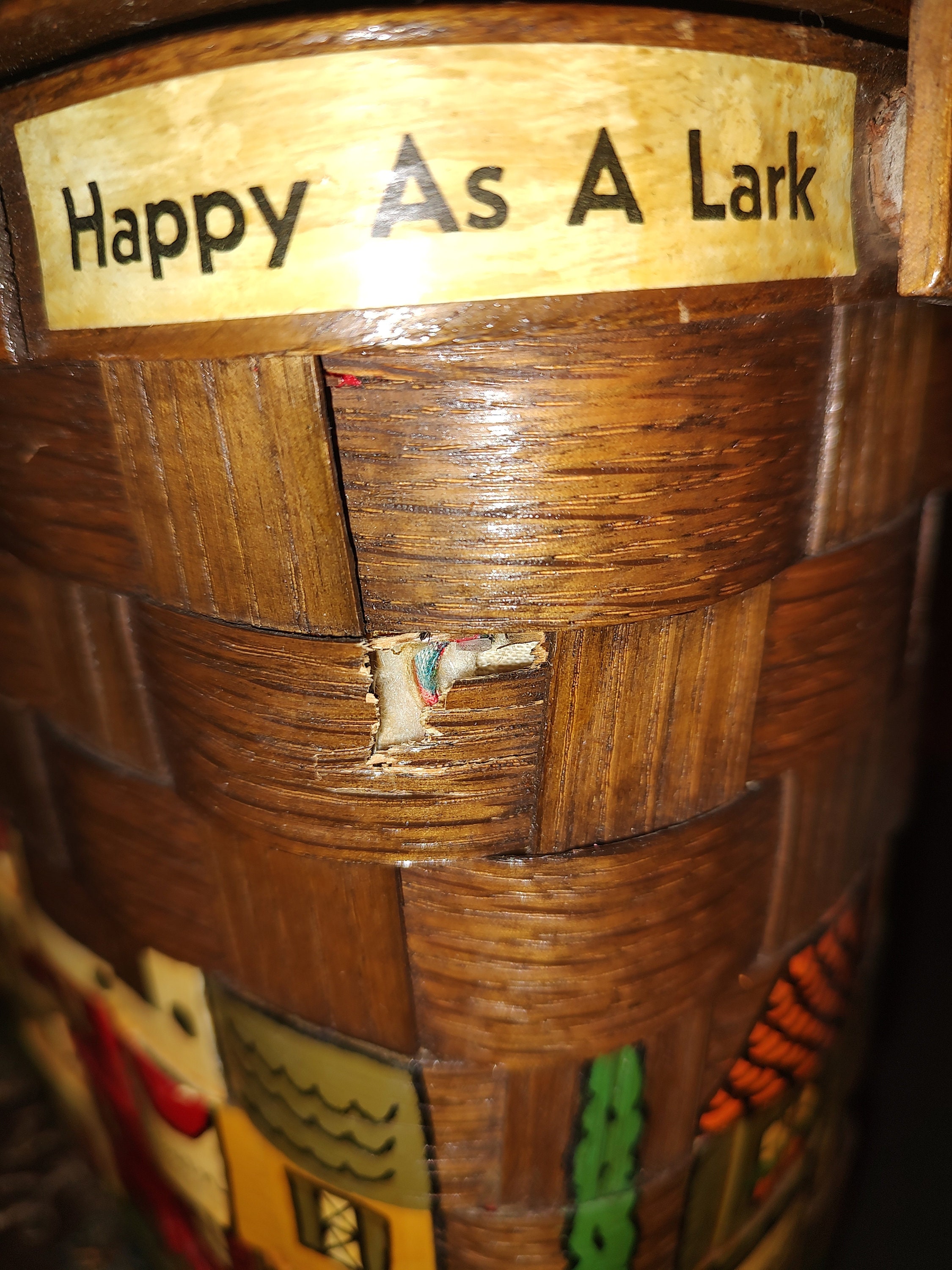 Vintage Wooden Key West Caro Nan Handbag - Etsy