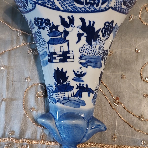 Vintage Blue Willow - Etsy