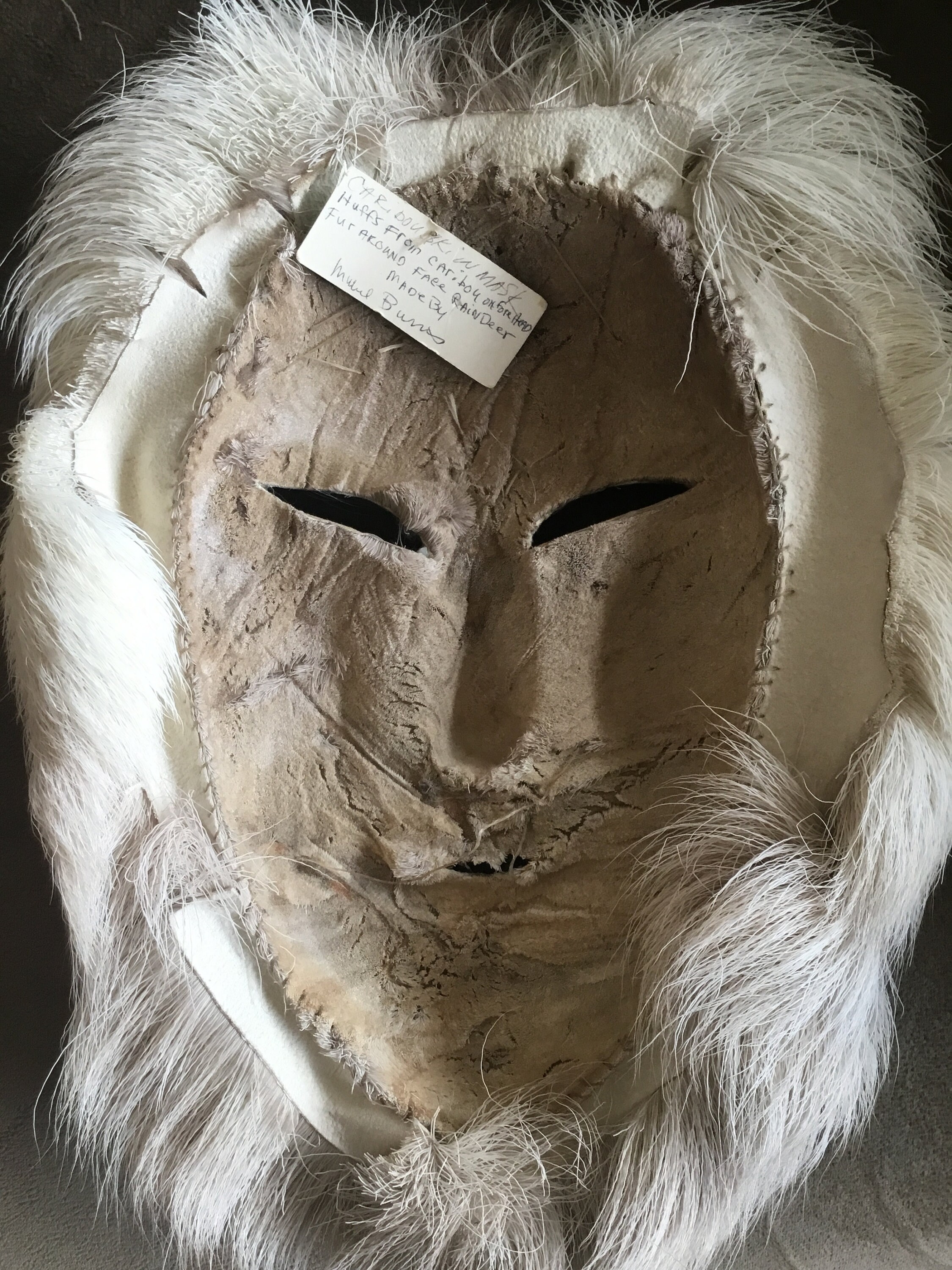 Reindeer Skin Mask by Mabel Burns - Etsy