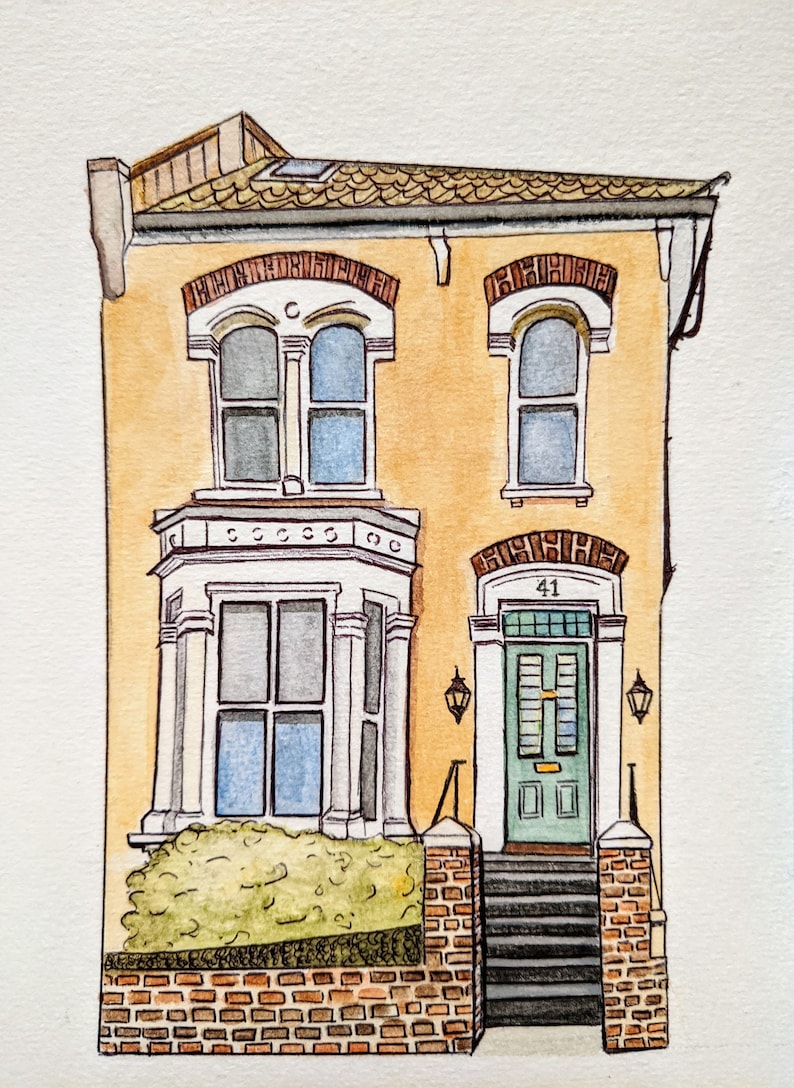 Custom Home Portrait: A Beautifully Illustrated Home Portrait or ...