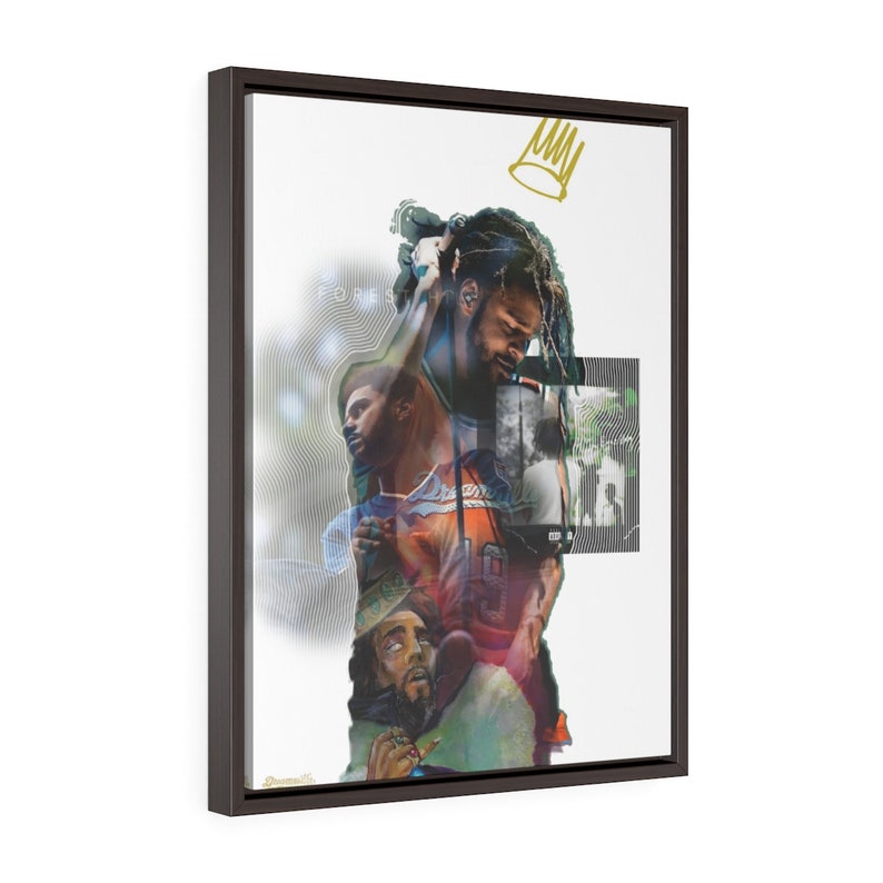 J Cole Canvas Art Work Custom Hip Hop Rap Pop Rnb - Etsy
