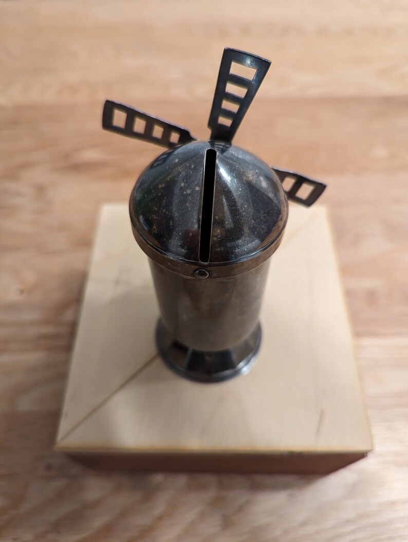 Cohr Denmark, Silver Plated Windmill Moneybox - Etsy