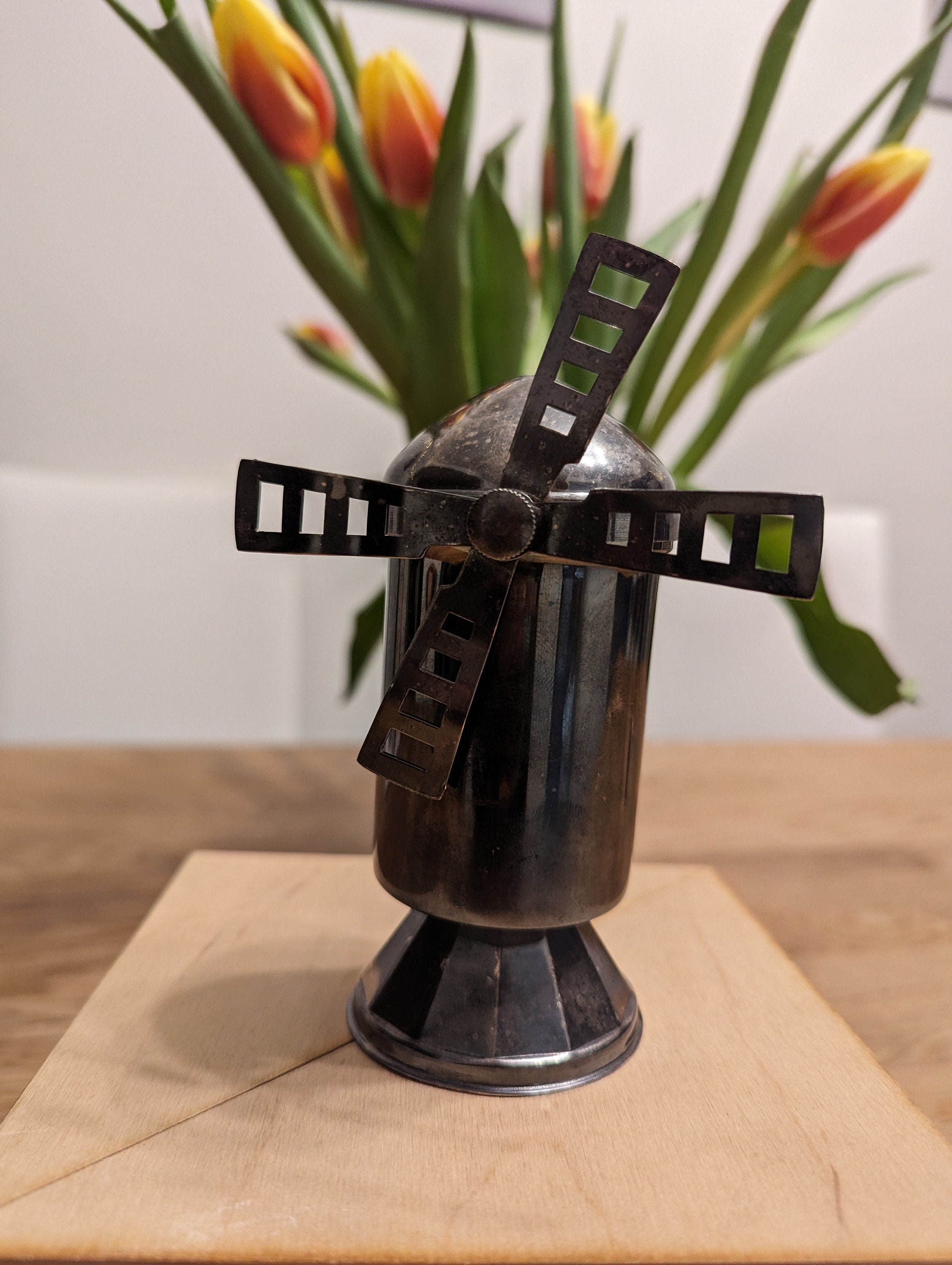 Cohr Denmark, Silver Plated Windmill Moneybox - Etsy