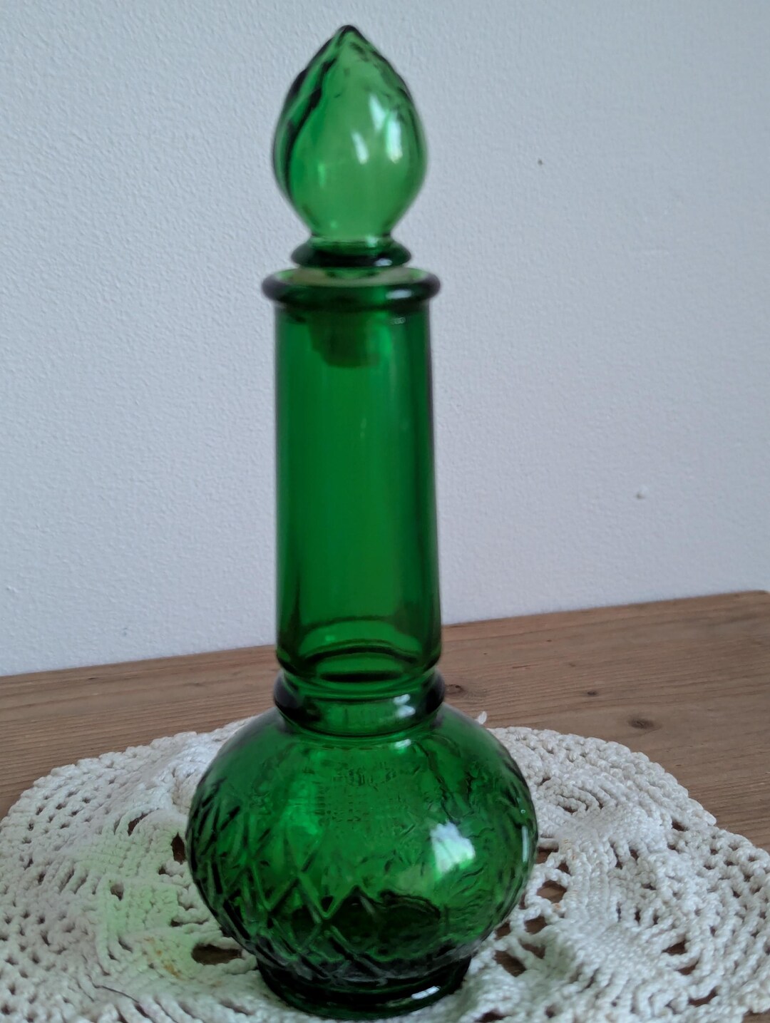 Vintage Emerald Green Avon "unforgettable" Perfume Bottle - Etsy