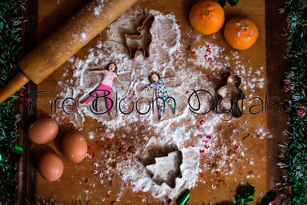 Flour Angels Sprinkles Digital Background Pack (1-4 Kids) - Etsy