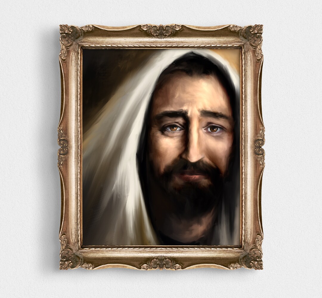 Come to Me: Face of Jesus Fine Art Print - Etsy