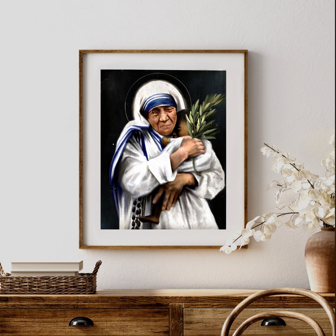 Saint Teresa of Calcutta Catholic Fine Art Print Mother - Etsy
