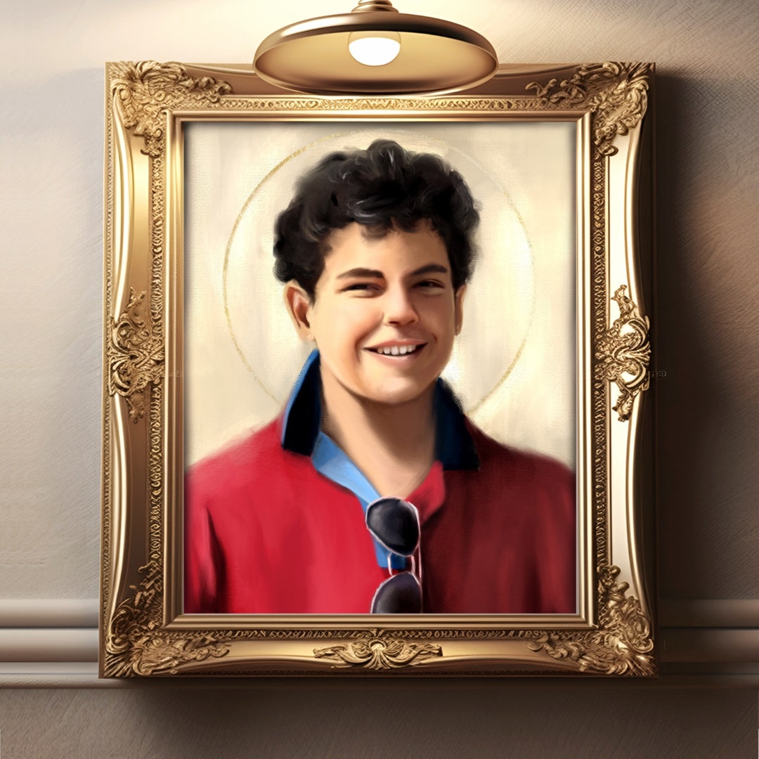 Blessed Carlo Acutis | Catholic Fine Art Print | Carlo Acutis Print ...