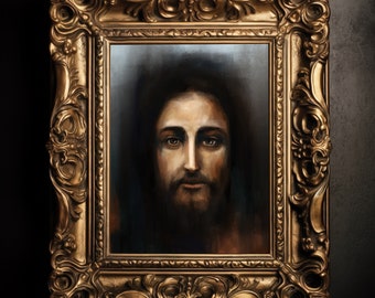 The Face of Christ Catholic Fine Art Print, Our Lord - Etsy