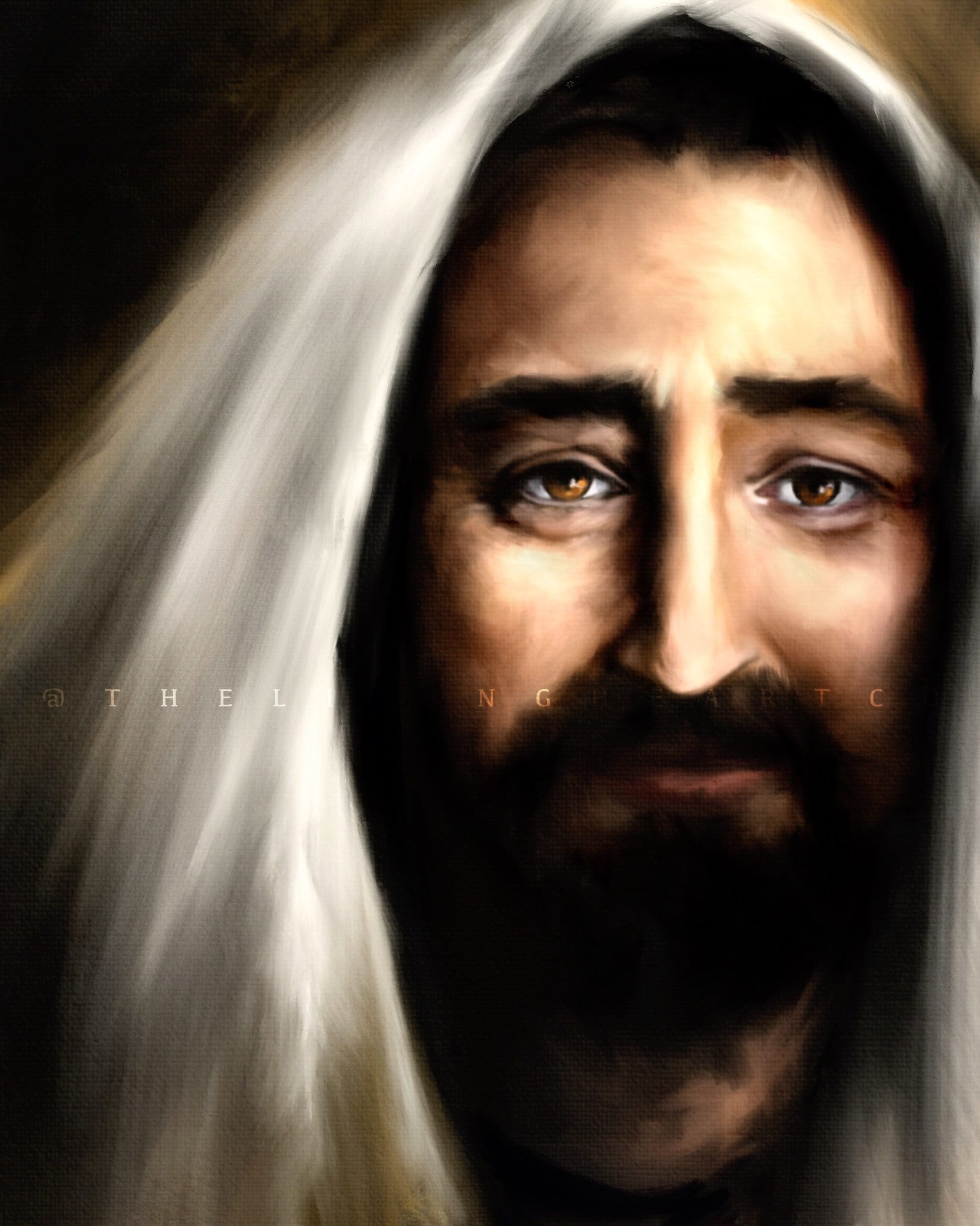Come to Me: Face of Jesus Fine Art Print - Etsy