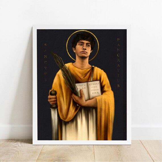 St. Pancratius St. Pancras of Rome Fine Art Print Catholic - Etsy