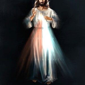 Divine Mercy Printable Art | Print at Home Catholic Art - Etsy