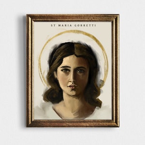 St. Maria Goretti Fine Art Reproduction Catholic Saints - Etsy