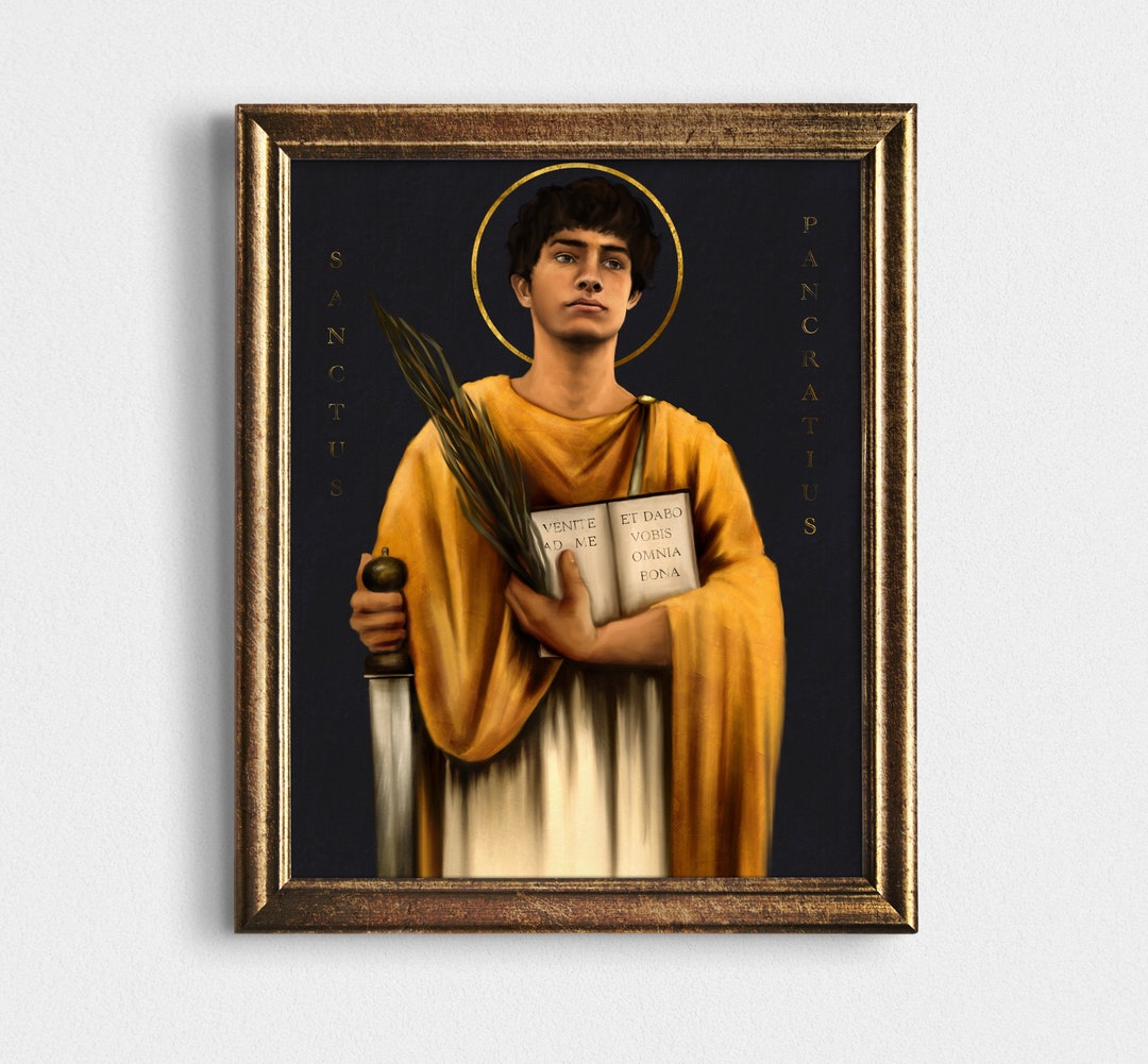 St. Pancratius St. Pancras of Rome Fine Art Print Catholic - Etsy