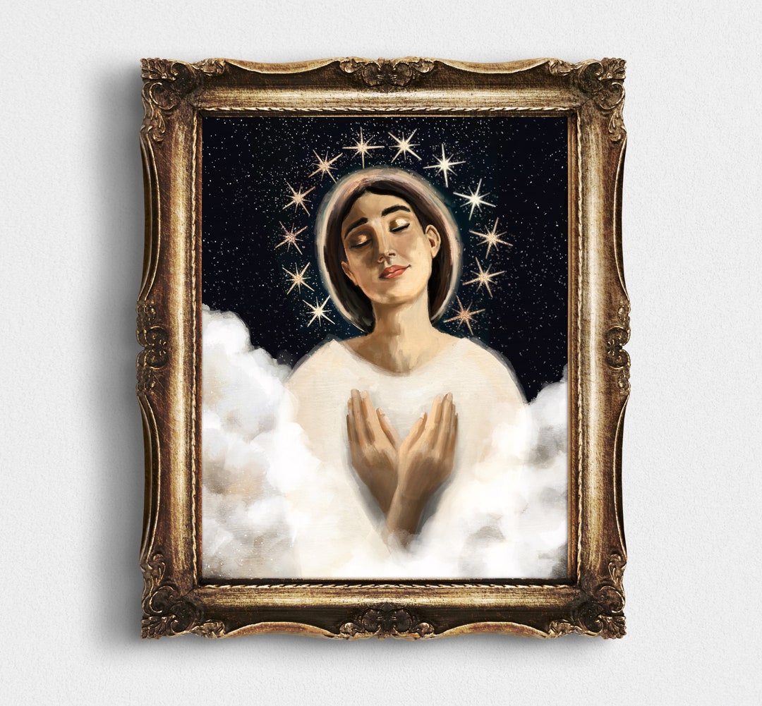 The Assumption of Mary Catholic Fine Art Print - Etsy