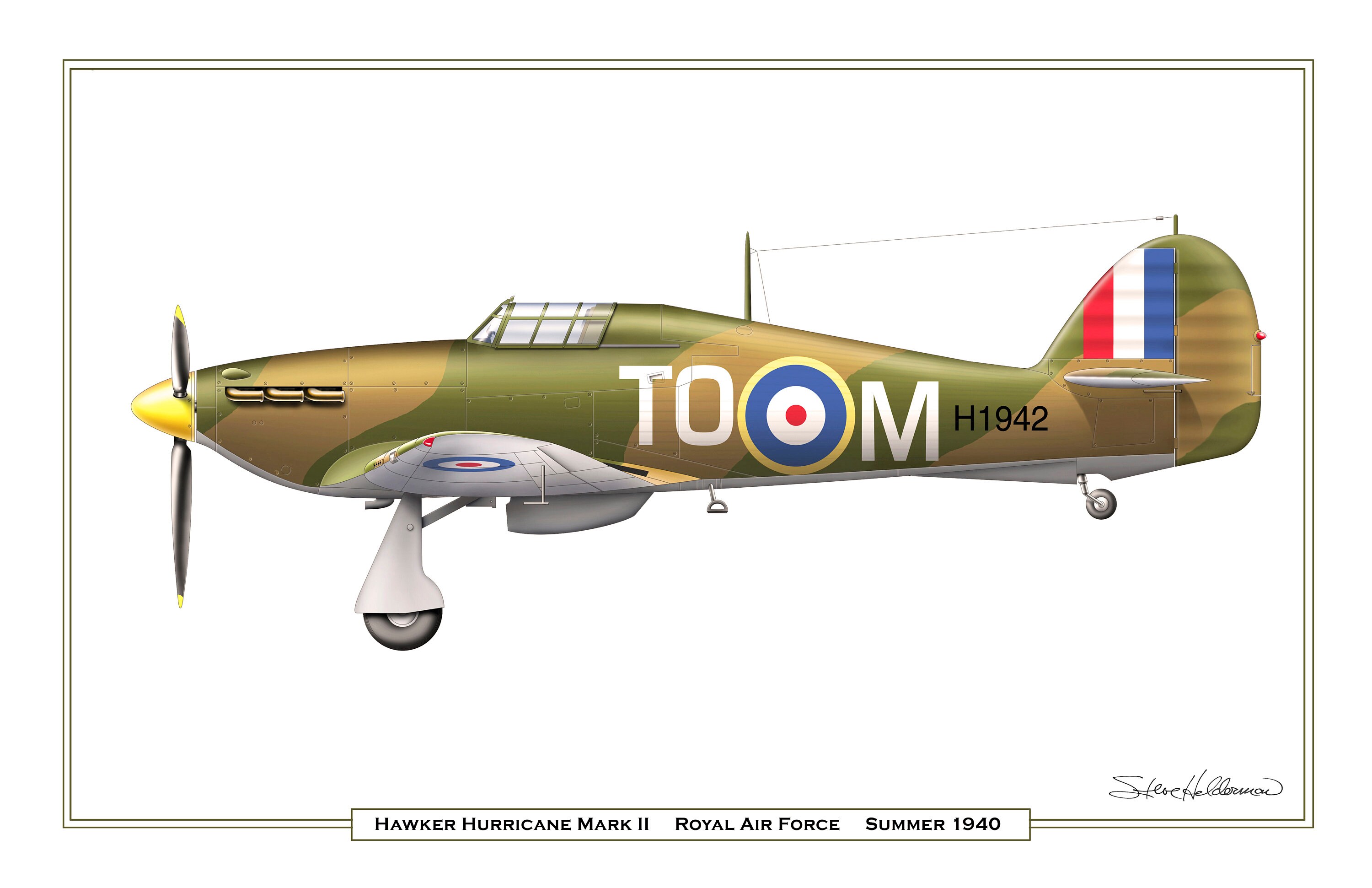 Historic Aircraft: Hawker Hurricane Mark II - Etsy