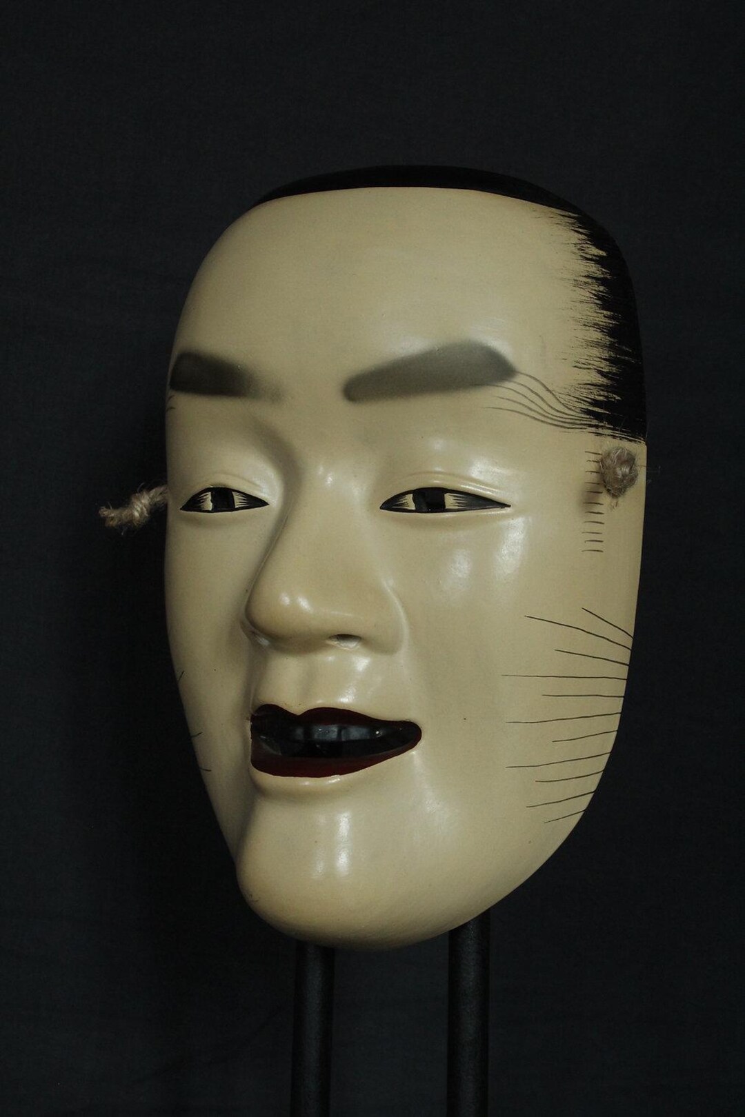 Male Noh Mask, Vintage Otoko Ceramic, From Osaka - Etsy