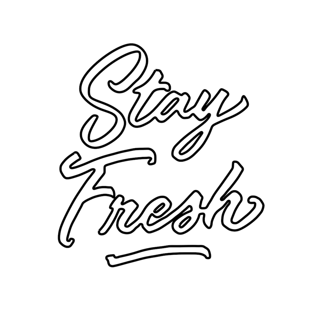Stay Fresh SVG File | SVG File for Cricut | Stay Fresh SVG Design for T ...