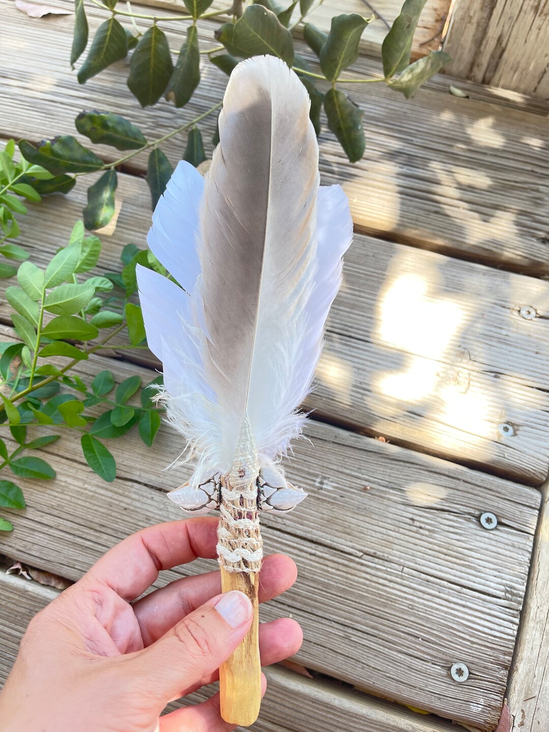 Shamanic Feather Fan Smudging Fan Spiritual Gift Ritual Altar Tools - Etsy