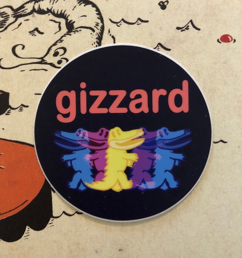 Gizzoose 3” Sticker King Gizzard - Etsy