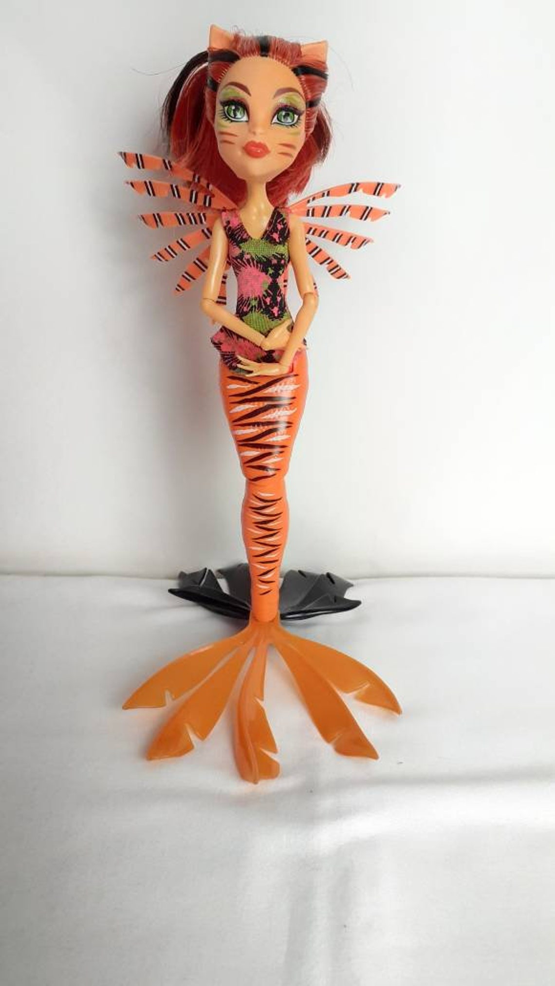 Monster High Puppe Glowsome Ghoulfish Toralei Puppe | Etsy