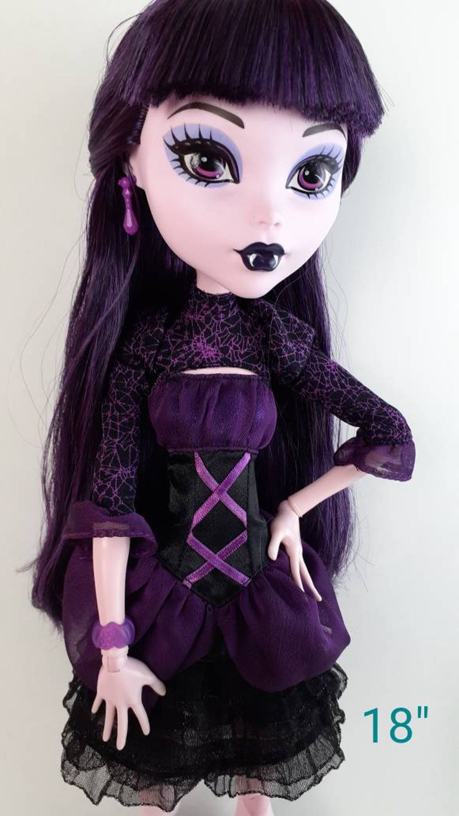 Monster High Doll Elissabat 18 Frightfully Tall and | Etsy