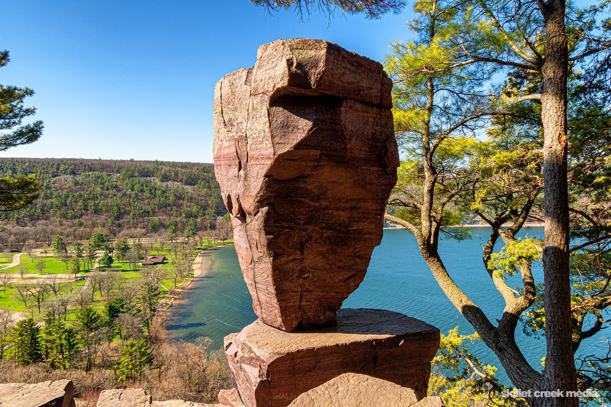 Balanced Rock, Devil's Lake State Park - Etsy