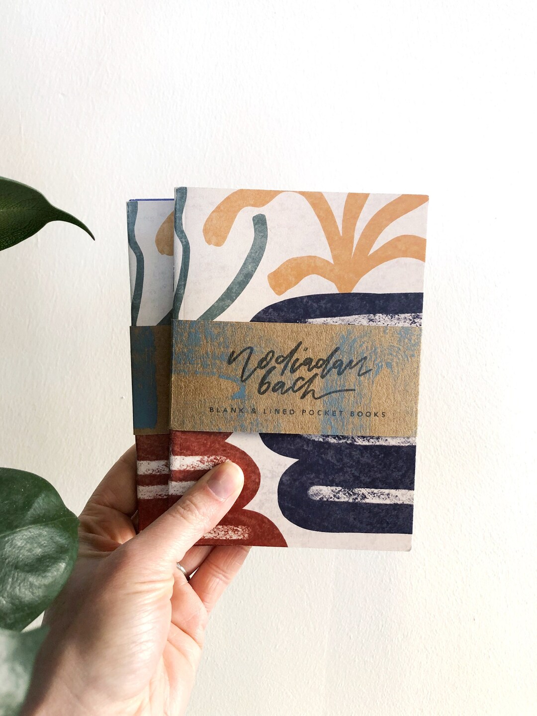 NODIADAU BACH Blank and Lined Pocket Notebooks Set of 2 A6 - Etsy