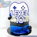 Gaming Cake Topper Set, Cardstock Cake Topper, Level 10 Cake Topper ...
