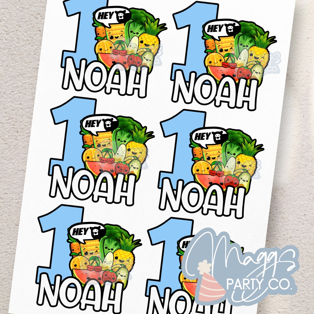 Hey Bear Sensory Birthday Stickers, Party Favor, Goodie Bag Box ...