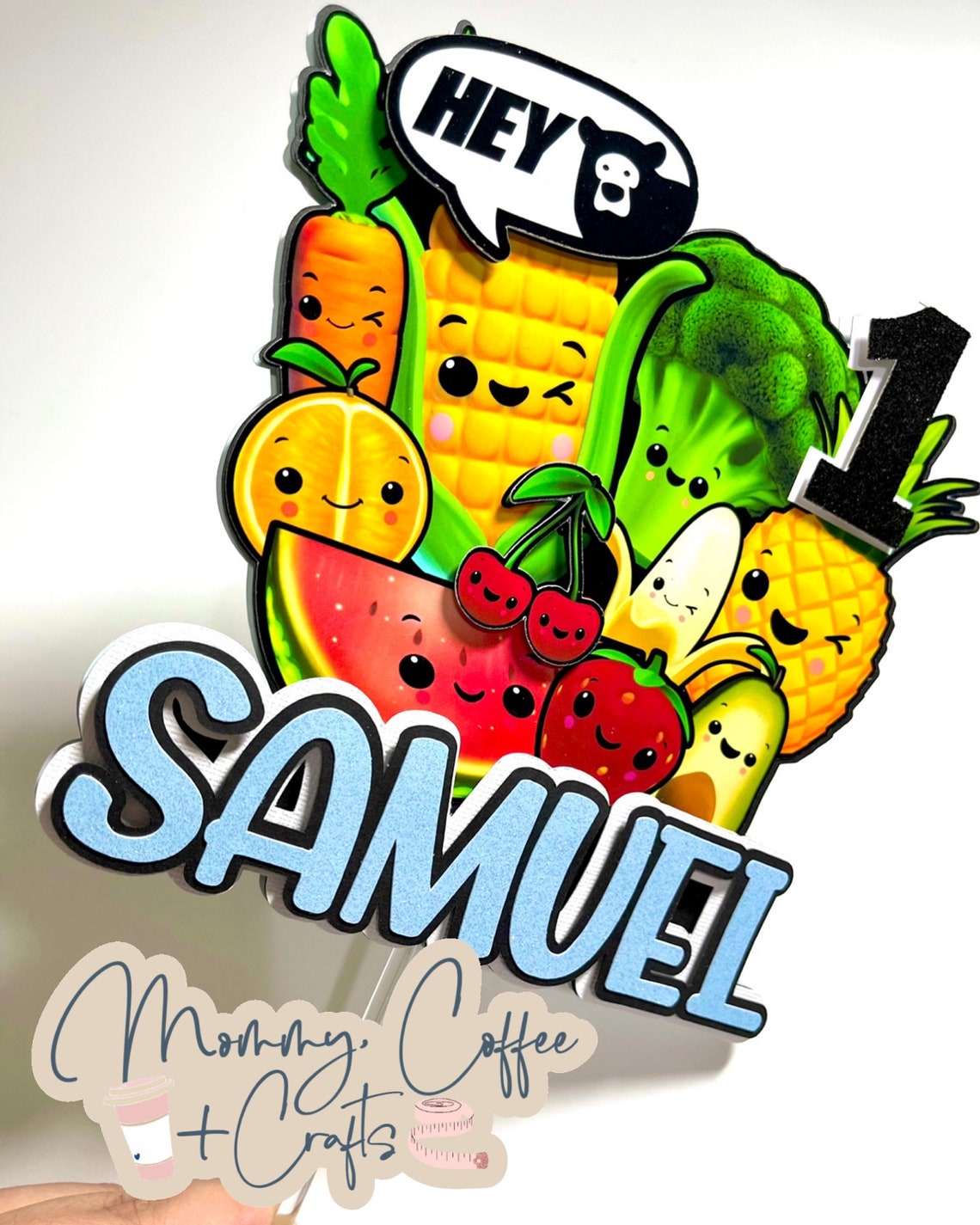 Hey Bear Sensory Cake Topper Smoothie Remix Hey Bear Sensory - Etsy