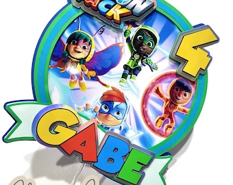 Action Cake Topper - Etsy