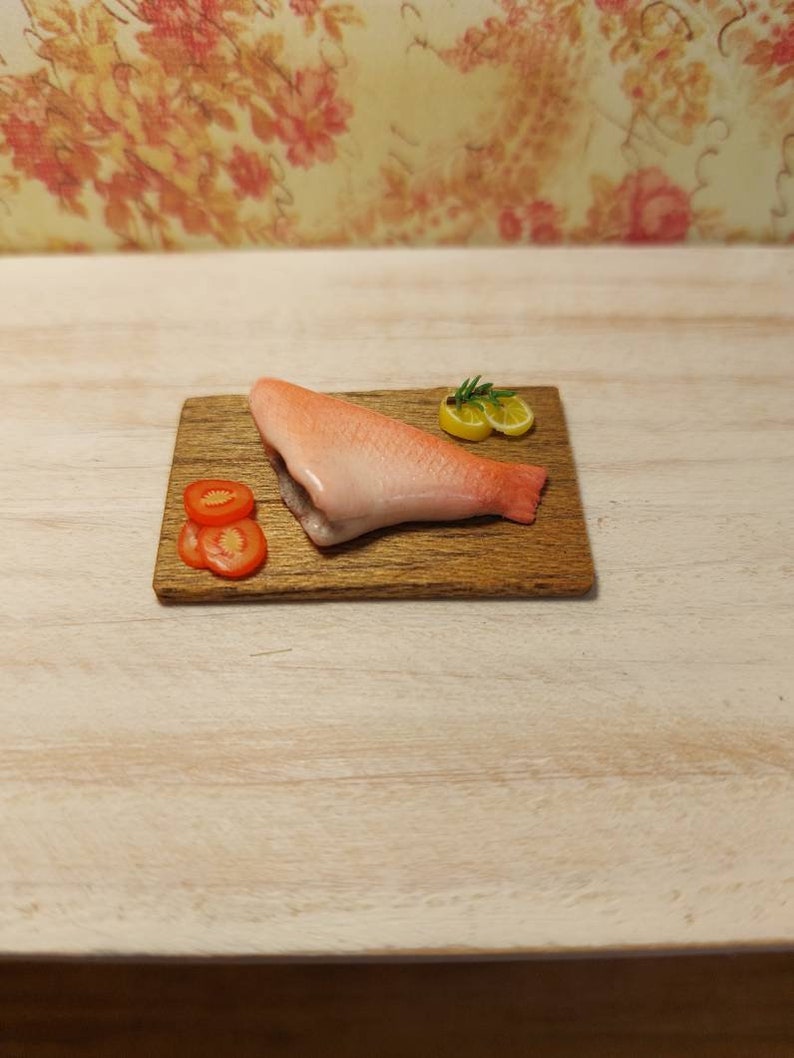 Miniature Fresh Red Fish Scale 1:12 - Etsy