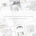 50 White Blogger Instagram Templates - Instagram Posts Canva Templates ...