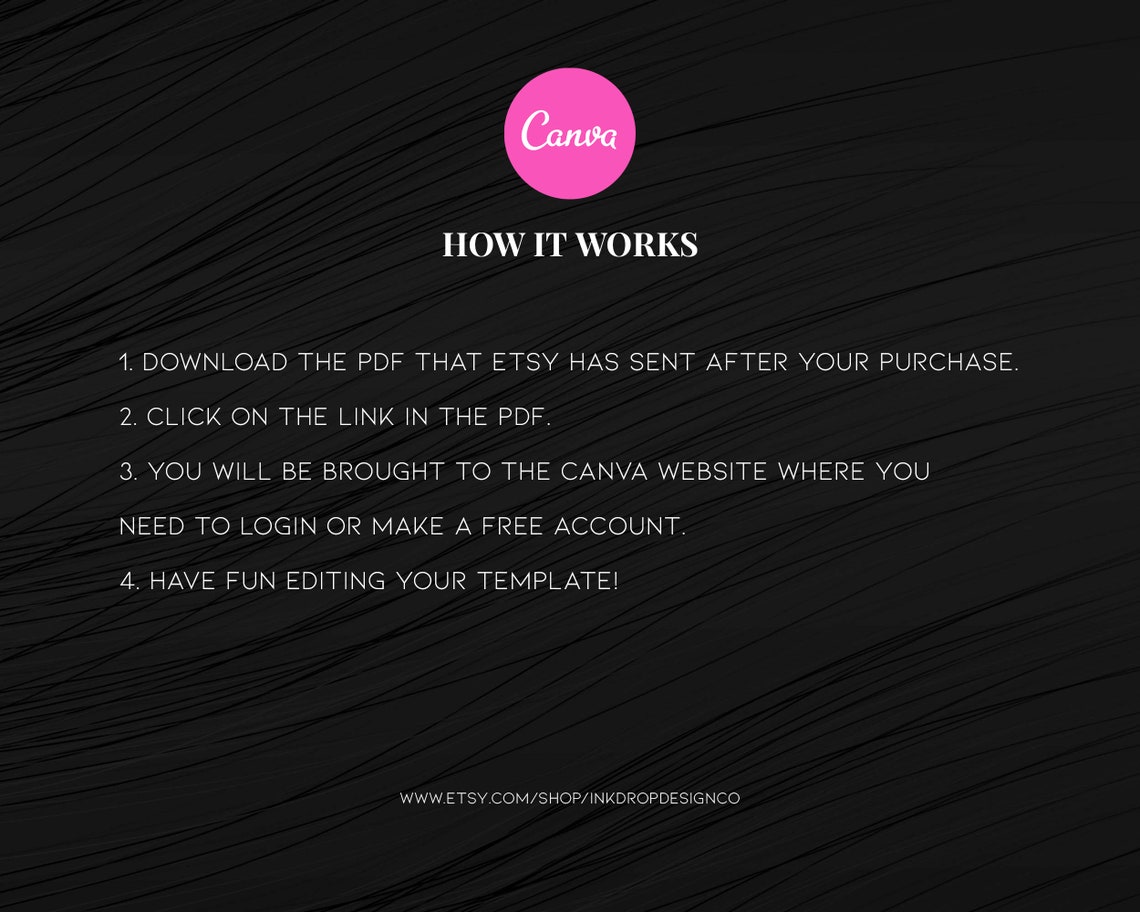 Pink Neon Brow Business Logo Canva Logo Template - Etsy