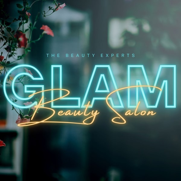 Salon Neon Sign - Etsy