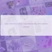 Purple Aesthetic Instagram Posts Templates for Canva With Engagement ...