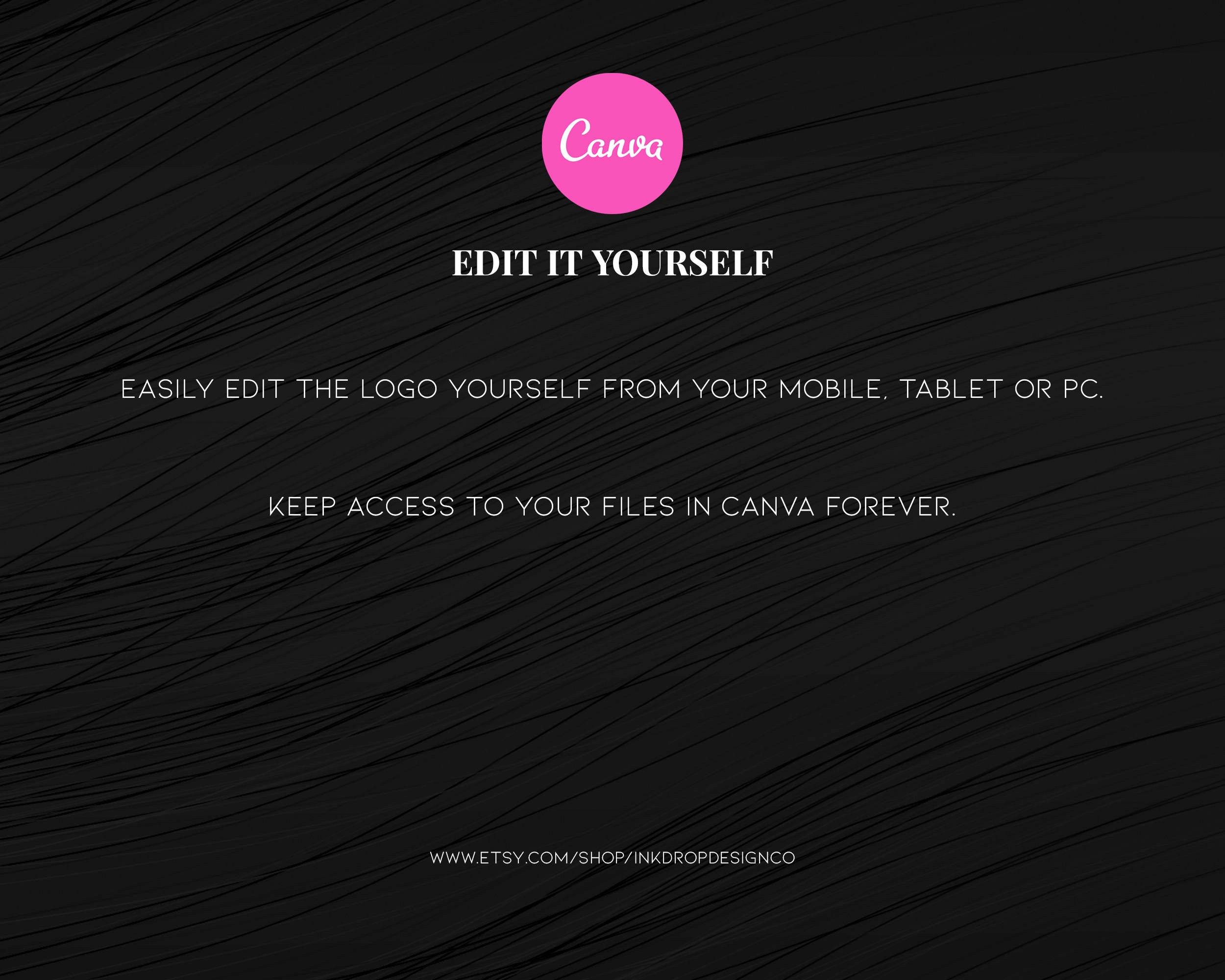 Pink Neon Brow Business Logo Canva Logo Template - Etsy