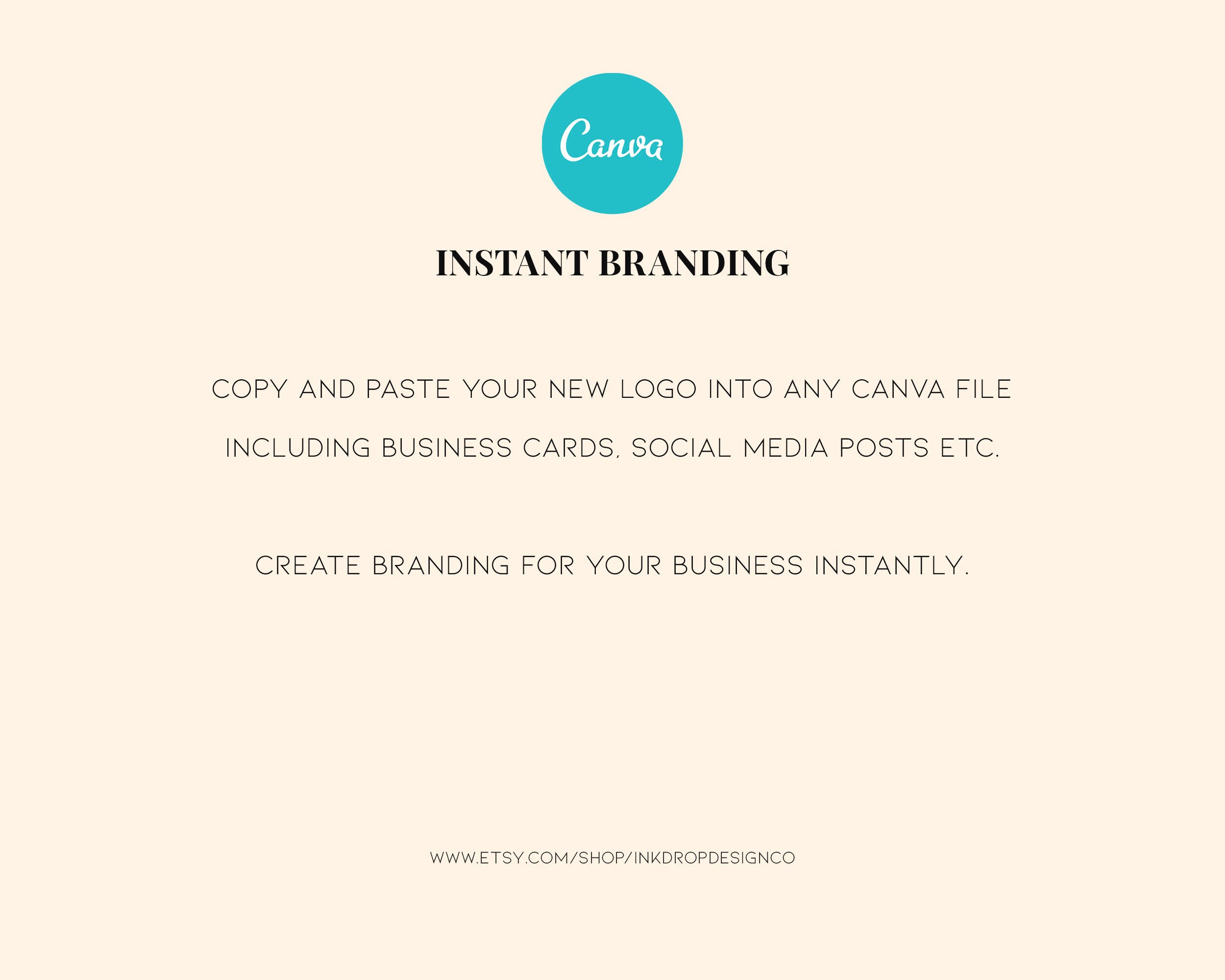 Event Planner Logo – Gold Geometric Canva Template (DIY) - Etsy