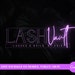 Purple Neon Lash Salon Logo Template – DIY Canva Design (digital ...