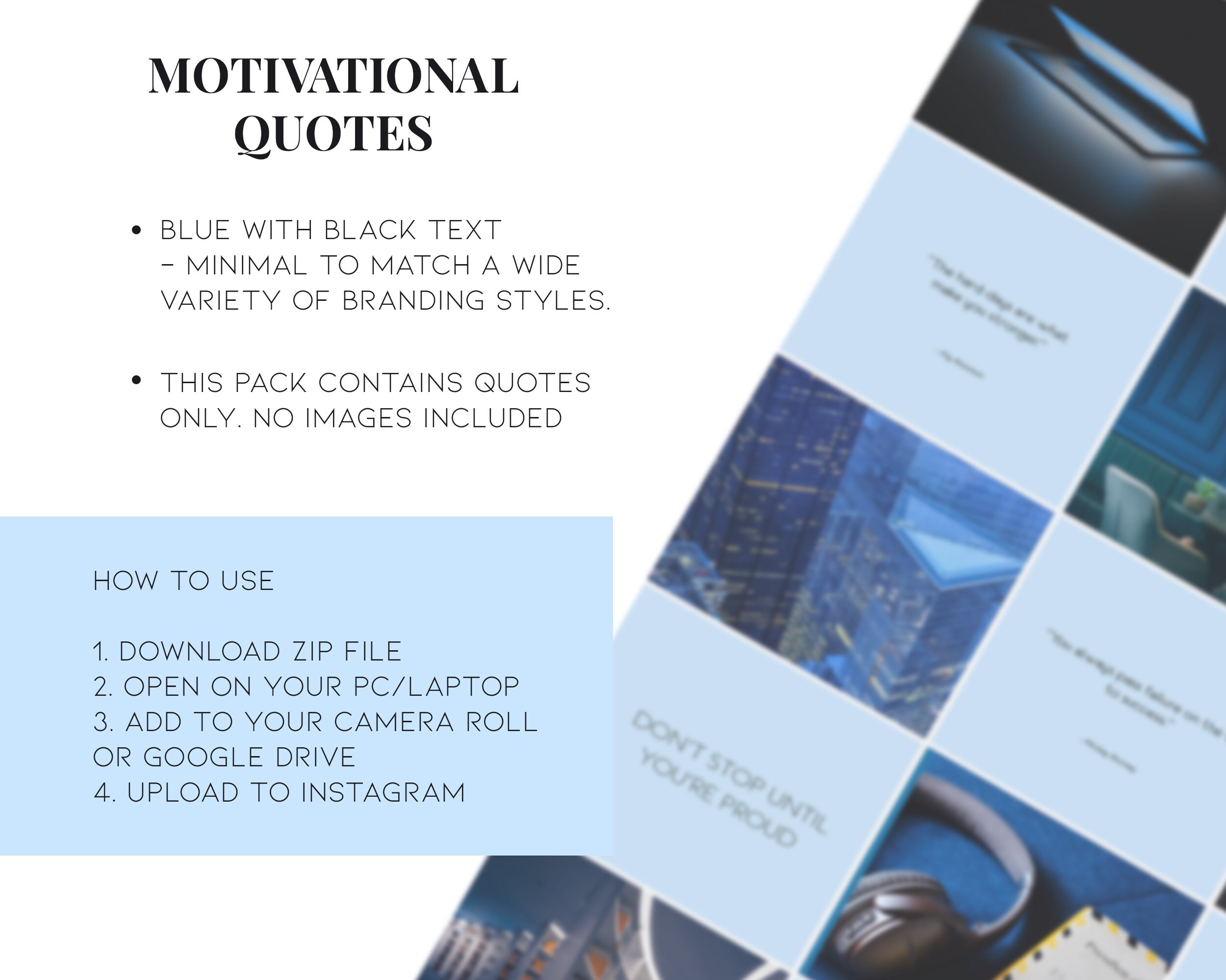 Motivational Quotes Blue Instagram Posts Instagram Quotes Instagram ...