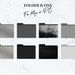 20 Black and White Desktop Folder Icons - for Mac and Windows PC - Etsy