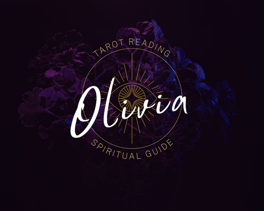 Gold Tarot Reading Logo Template for Canva - Etsy
