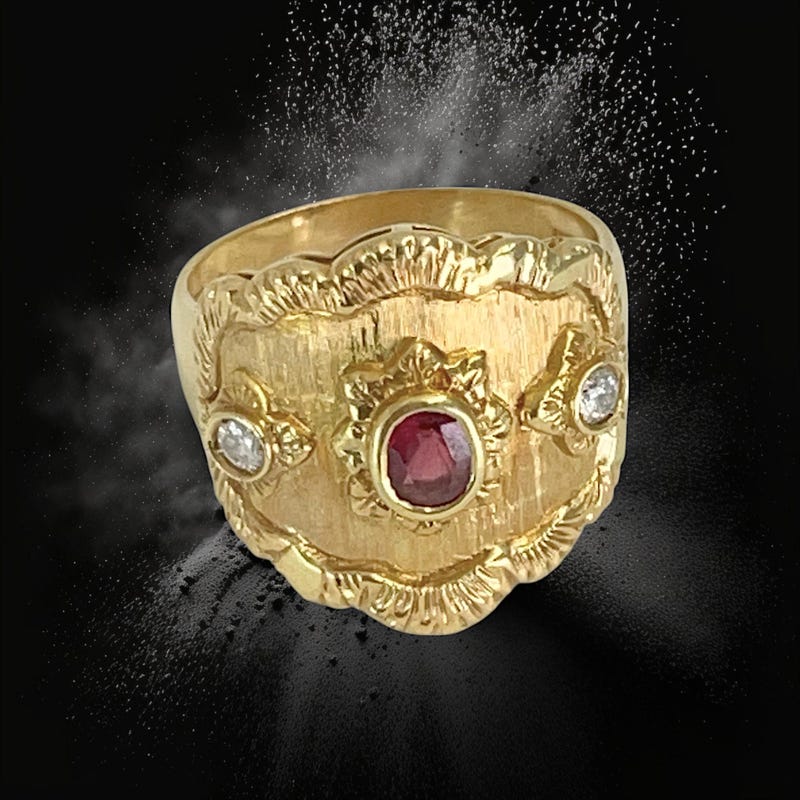 Etruscan Ring - Etsy