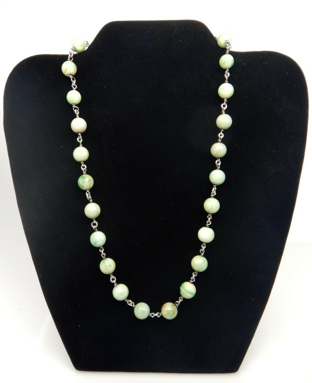 Arts & Crafts SYBIL DUNLOP JADE Necklace Gem Set Clasp - Etsy