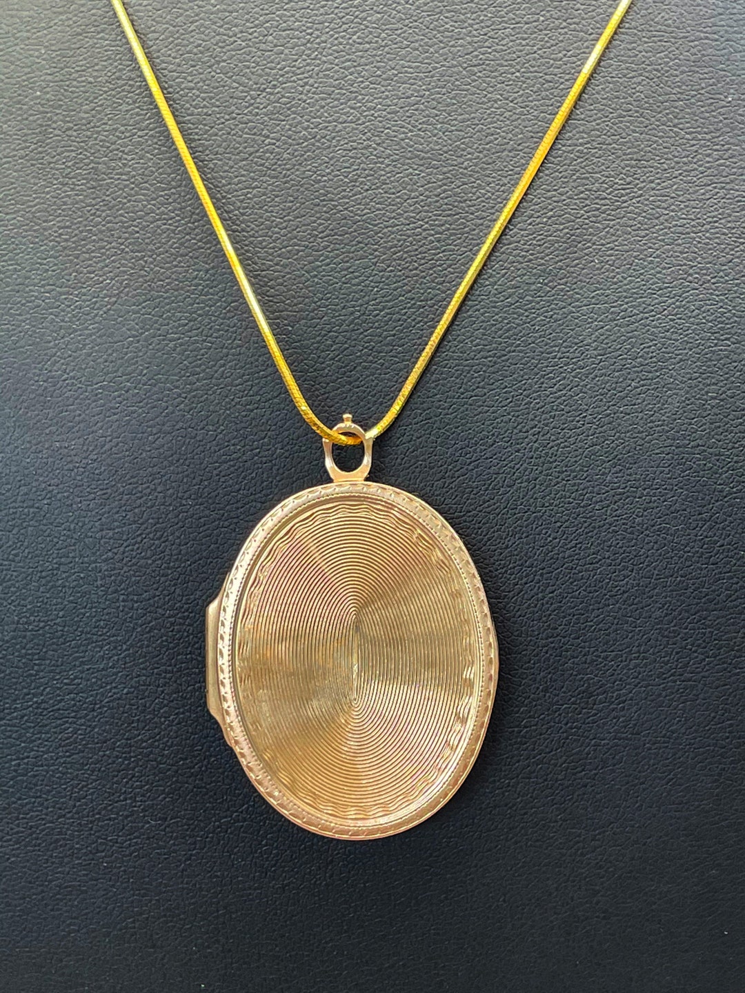 Antique Georgian Large Solid Gold Locket C 1750 - Etsy