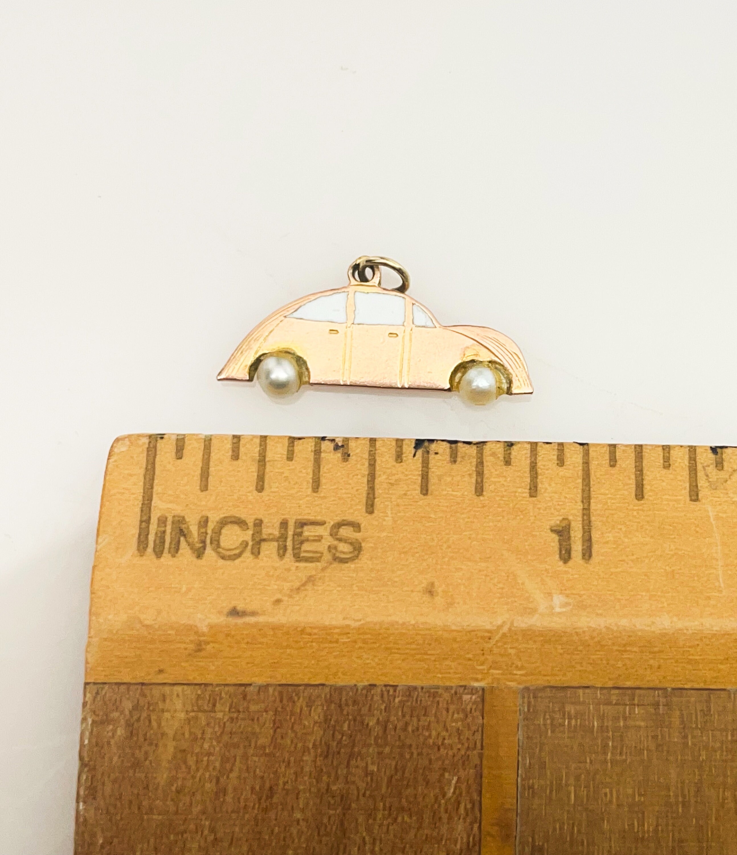 Art Deco 9ct Gold Charm Car - Etsy