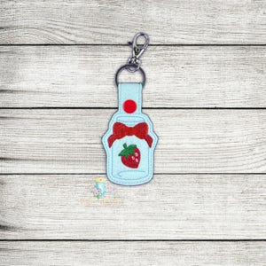 Strawberry Feltie Patch Embroidery File - Etsy